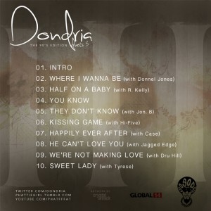 NEW MUSIC: DONDRIA - DONDRIA DUETS 3 (MIXTAPE) | ThisisRnB.com - New R ...